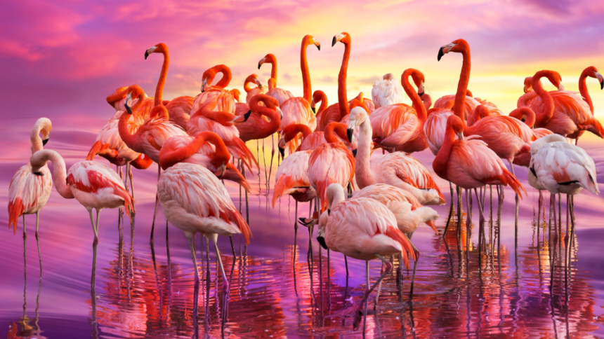 Flamingos Return: Hurricane Idalia’s Winds Reintroduce Iconic Birds to ...