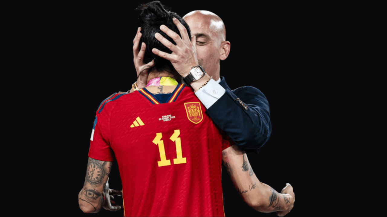 The soccer kiss incident shows how funny structural sexism can be in Spain